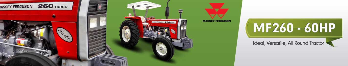 Brand New Massey Ferguson MF-260 60hp Tractors for Sale by Tractors.pk