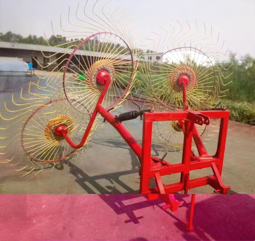 Wheel Hay Rake for Effective Forage Collection | Tractors PK